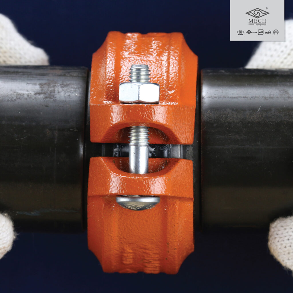 ติดตั้งกรู๊ฟคัปปลิ้ง(Grooved Coupling) ต้องใช้ ️Mech Lubricant